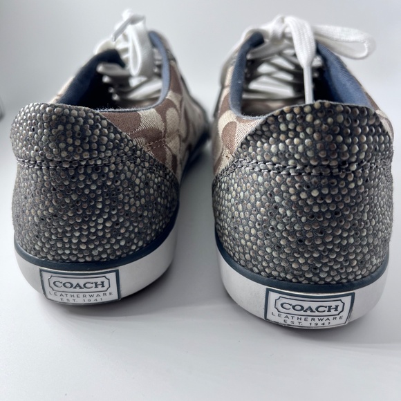 Coach | Shoes | Coach Barrett Monogram Sneaker | Poshmark